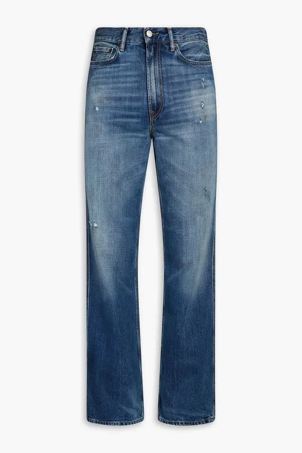 Acne Studios Distressed Faded Denim Jeans