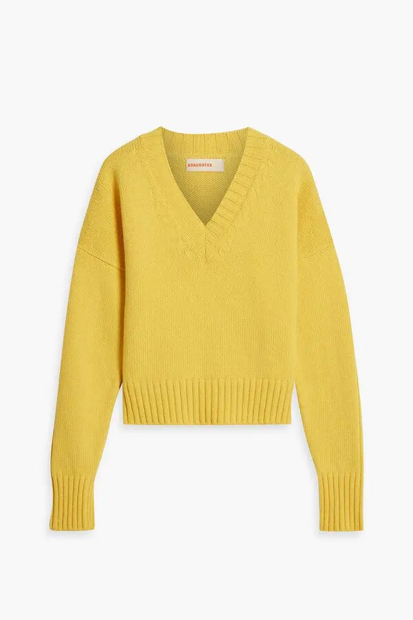 &daughter Wool Sweater - Yellow