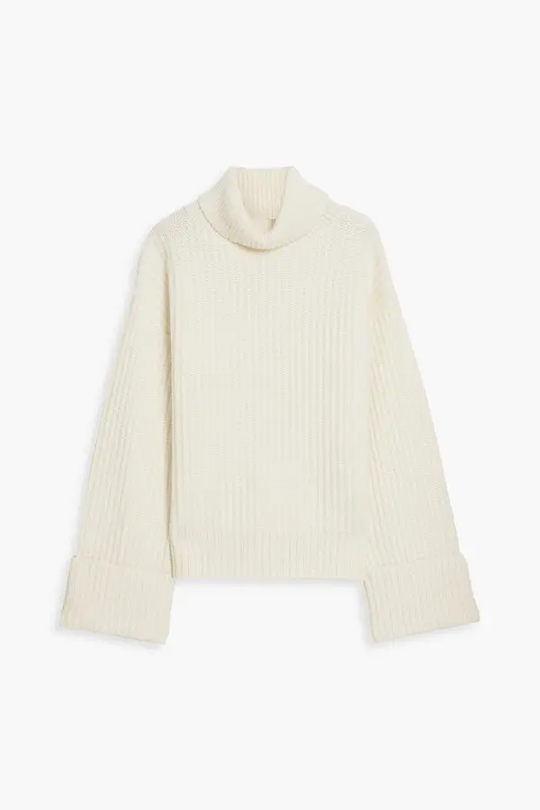 Arch4 Greenwich Ribbedknit Cashmere Turtleneck Sweater