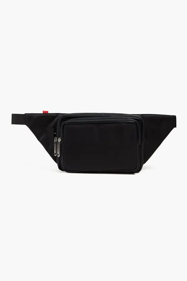 Off-White Arrow Twill Belt Bag - Black