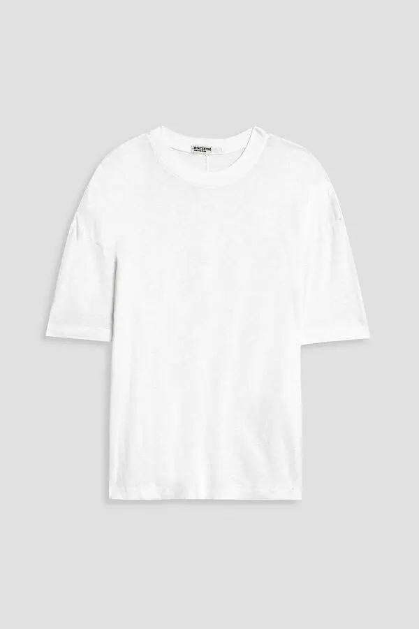 Stateside Slub Linenjersey Tshirt - White