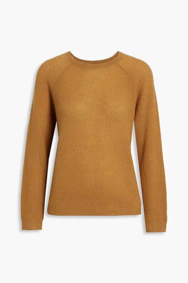 Vince Brushed Ribbedknit Sweater