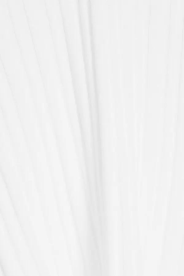 Helmut Lang Cropped Ribbed Cotton-jersey Top