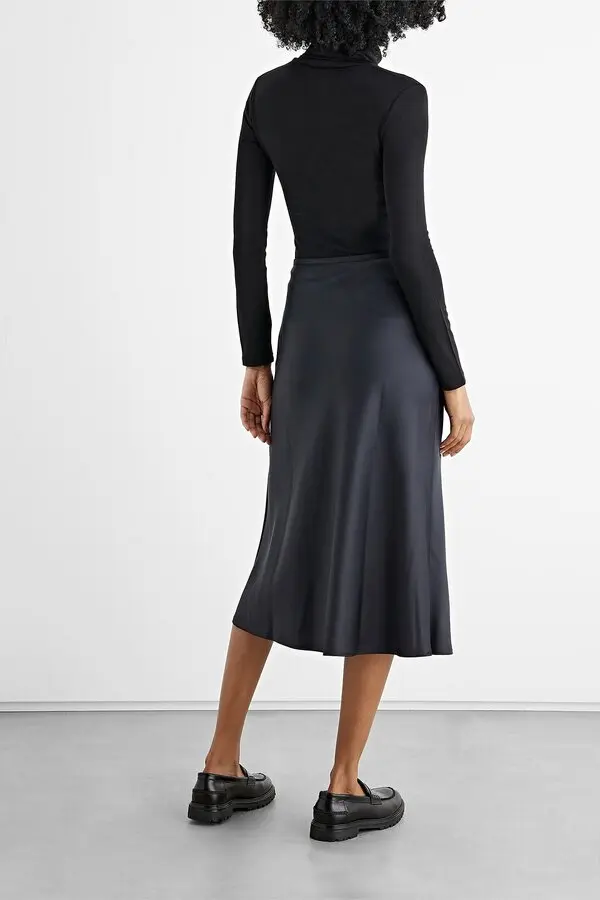 Iris & Ink Hazel Lyocell-blend Turtleneck Top