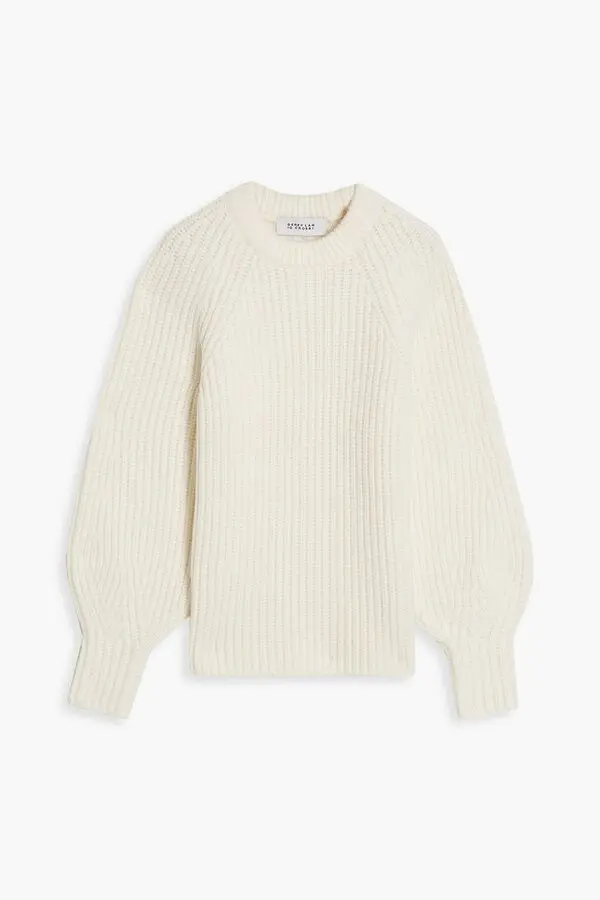 Derek Lam 10 Crosby Ribbed Woolblend Sweater