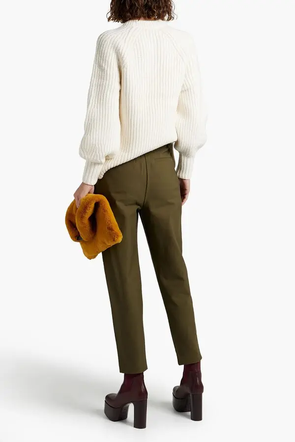 Derek Lam 10 Crosby Ribbed Woolblend Sweater