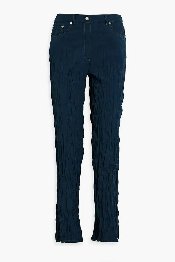 Helmut Lang Crinkled Straight-leg Pants