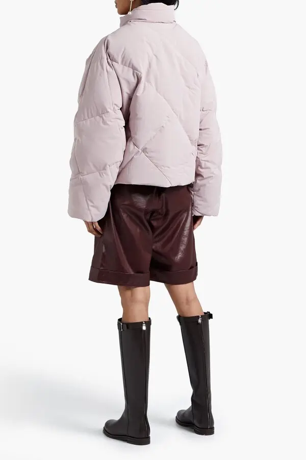 STAND STUDIO Aina Quilted Shell Down Jacket