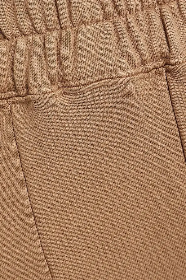 Good American Cotton Fleece Track Pants