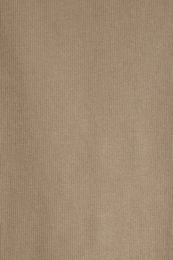 Good American Ribbed Jersey Bodysuit - Beige