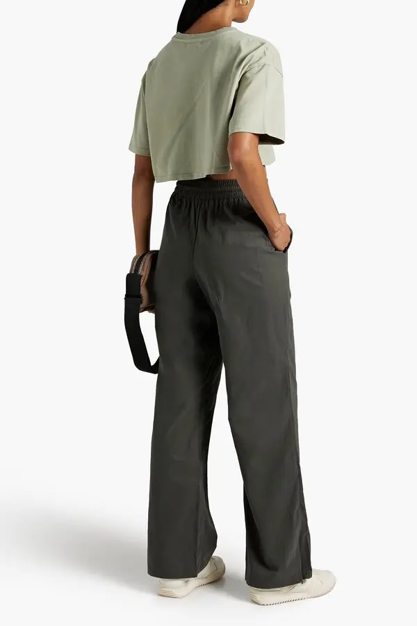 Good American Woven Track Pants