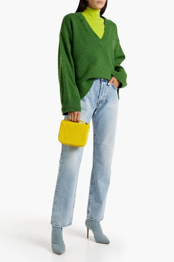 Acne Studios Faded Midrise Straightleg Jeans
