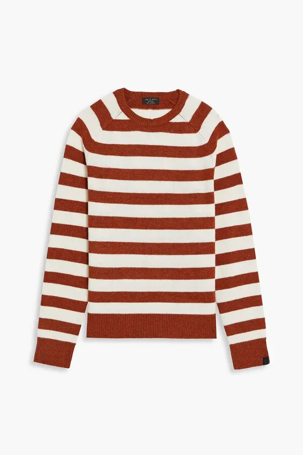 Rag & Bone Harlow Striped Cashmere Sweater