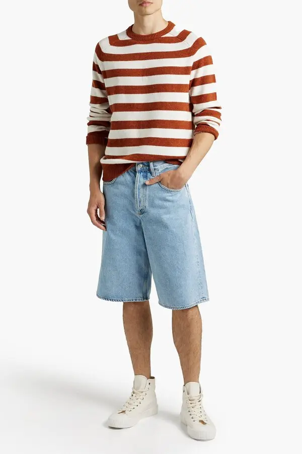 Rag & Bone Harlow Striped Cashmere Sweater