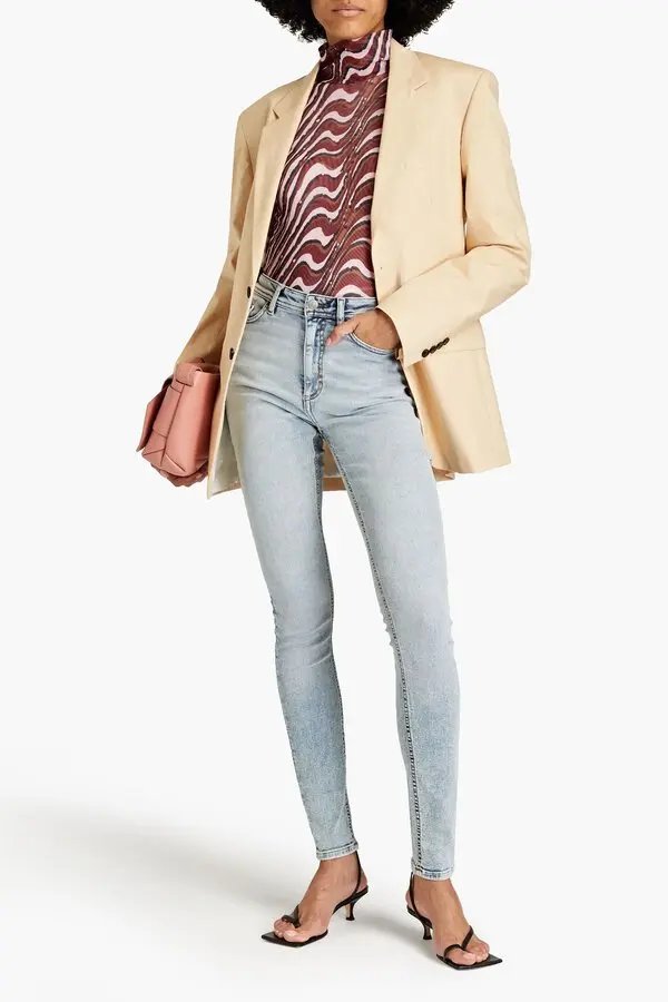 Acne Studios Peg Highrise Skinny Jeans