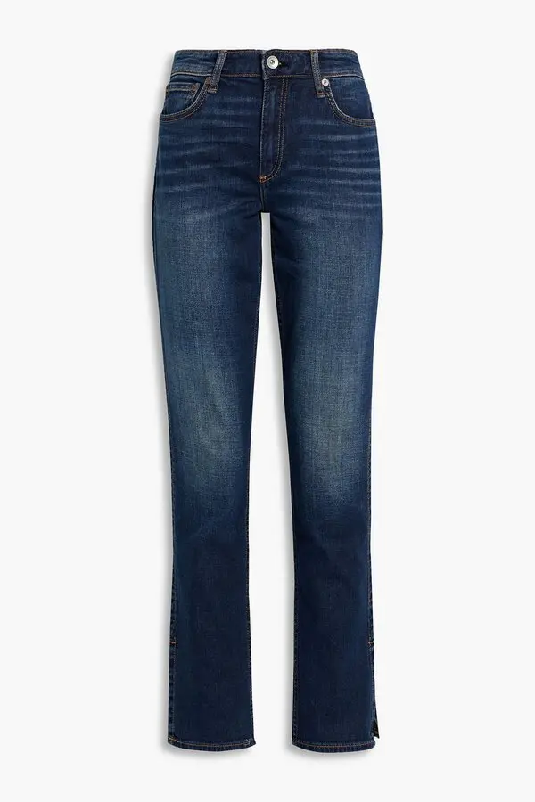 Rag & Bone Highrise Straightleg Jeans
