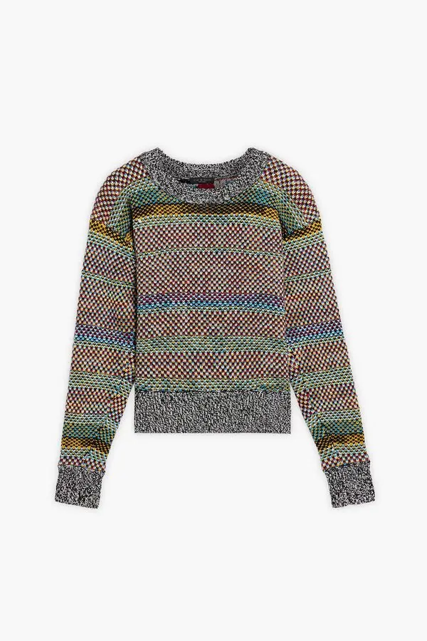 Rag & Bone Willow Jacquardknit Wool Sweater