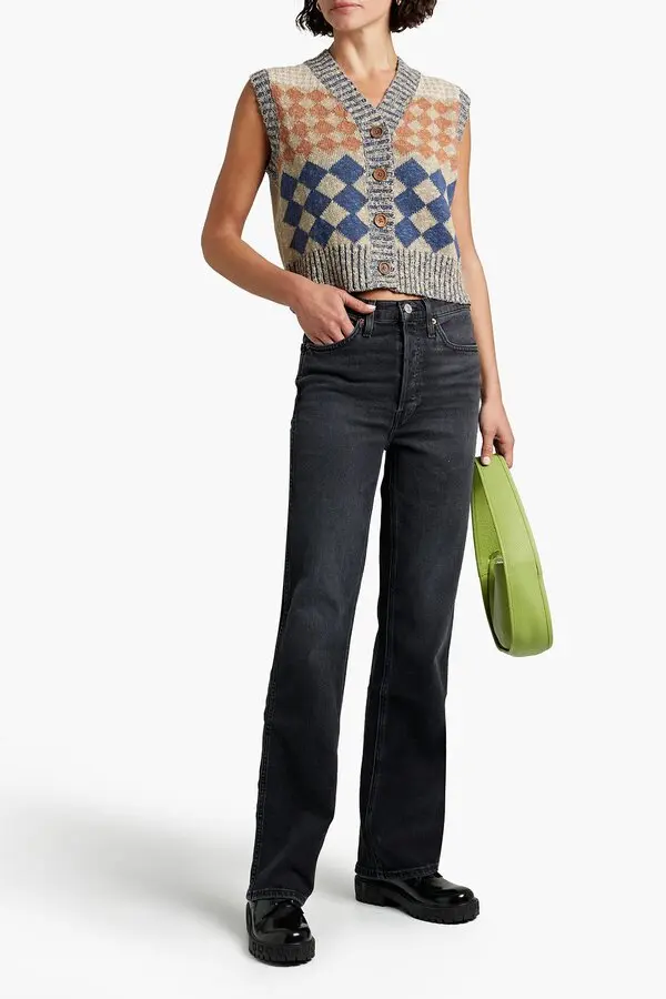 RE/DONE 90s Highrise Straightleg Jeans