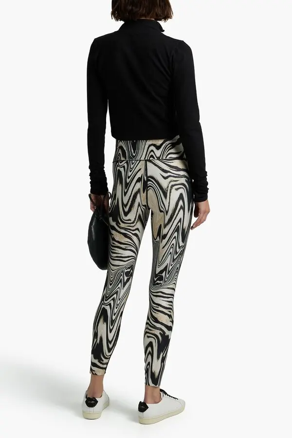 Good American Printed Stretch Leggings