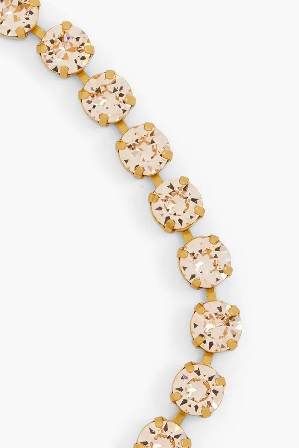 Zimmermann Goldtone Crystal Necklace