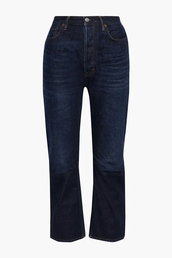 Acne Studios Cropped Straight-leg Jeans