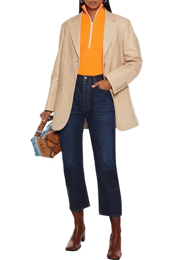 Acne Studios Cropped Straight-leg Jeans