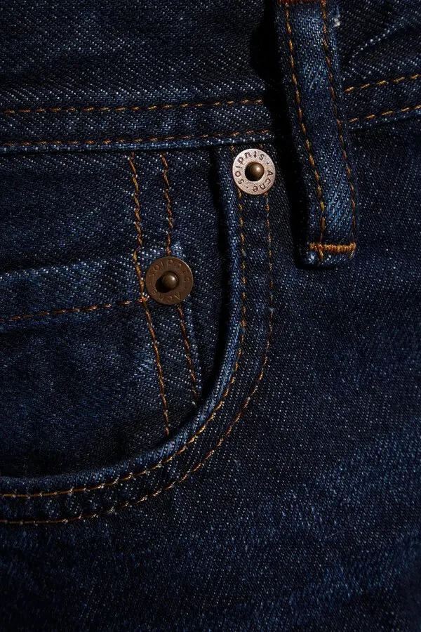 Acne Studios Cropped Straight-leg Jeans