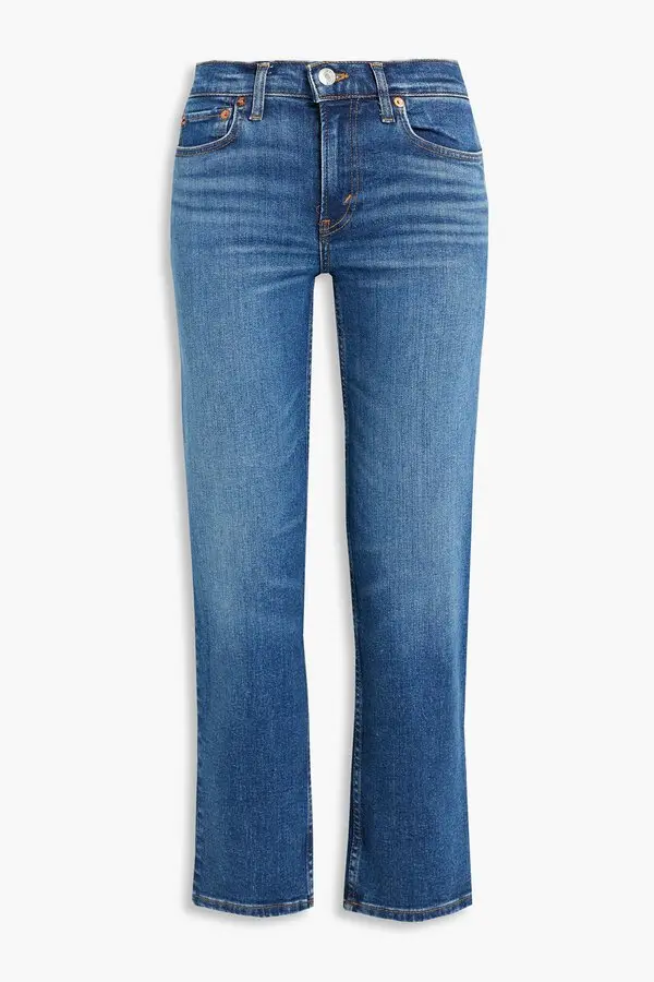 RE/DONE 70s Midrise Straightleg Jeans