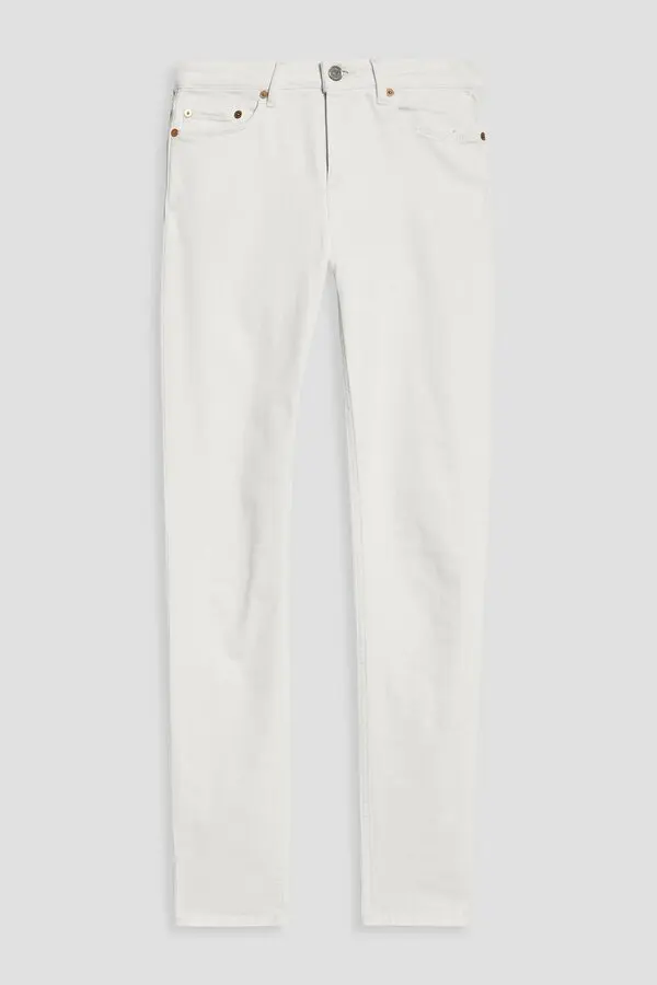 Acne Studios Low-rise Skinny Jeans - White