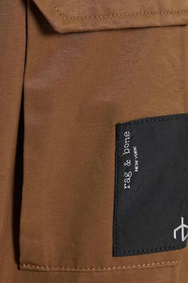 Rag & Bone Shield Cottonblend Shell Hooded Jacket