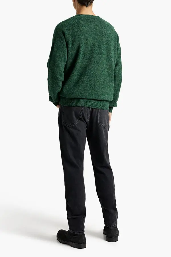 Sunspel Mélange Wool Sweater