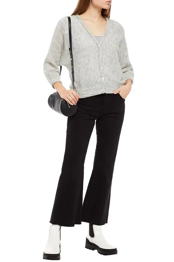 American Vintage Mélange Knitted Cardigan