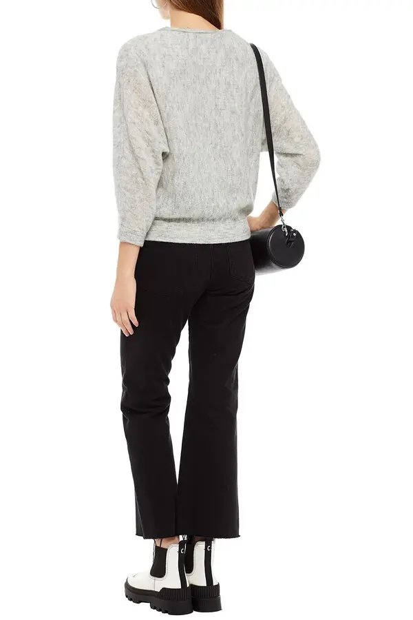 American Vintage Mélange Knitted Cardigan