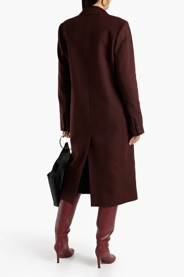 JOSEPH Camia Doublebreasted Woolblend Felt Coat