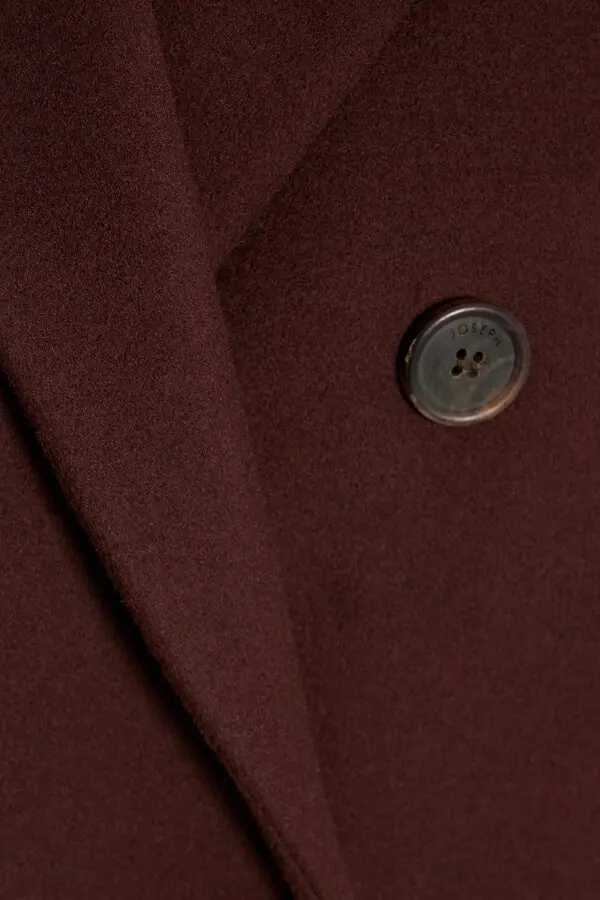 JOSEPH Camia Doublebreasted Woolblend Felt Coat
