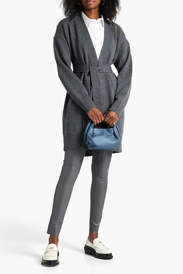 JOSEPH Belted Wool Cardigan