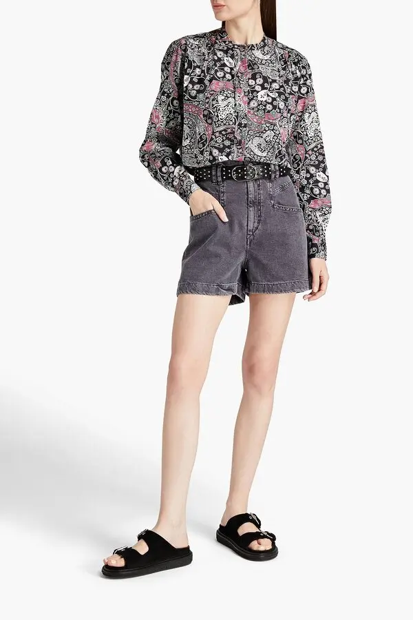 MARANT ETOILE Mexika Printed Cotton Shirt