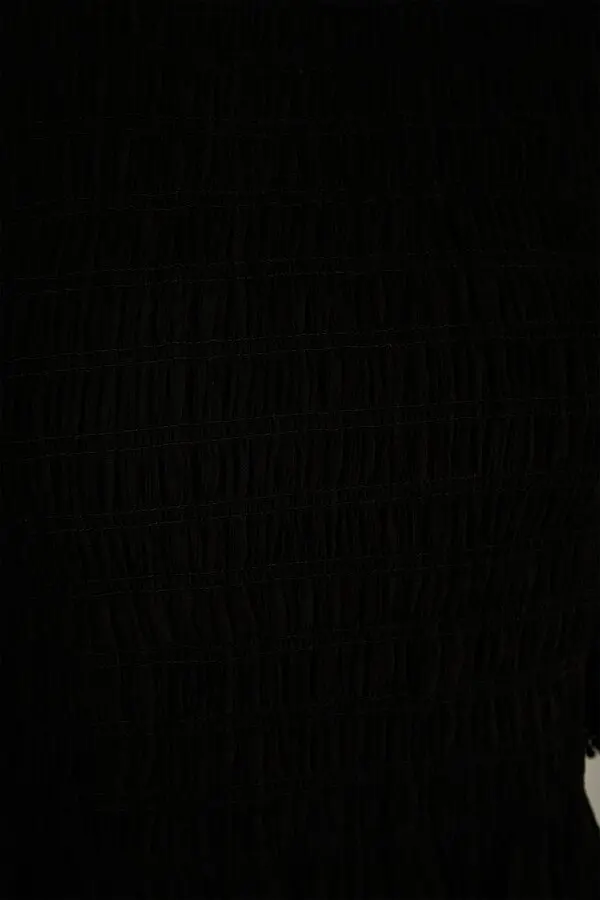 MARANT ETOILE Janette Crepon Peplum Top