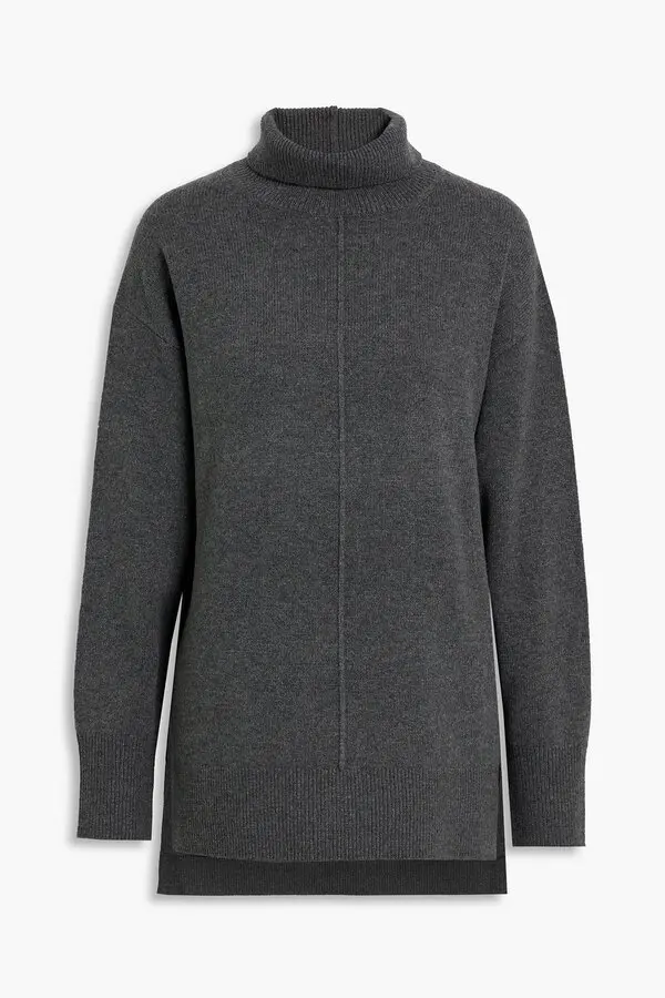 JOSEPH Mélange Wool Turtleneck Sweater