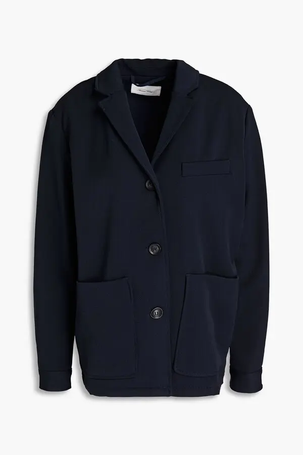 American Vintage Jersey Blazer - Navy