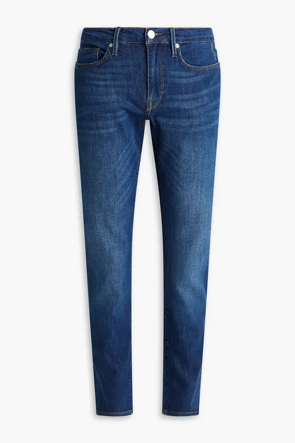 FRAME L'homme Slim Fit Jeans - Dark Denim