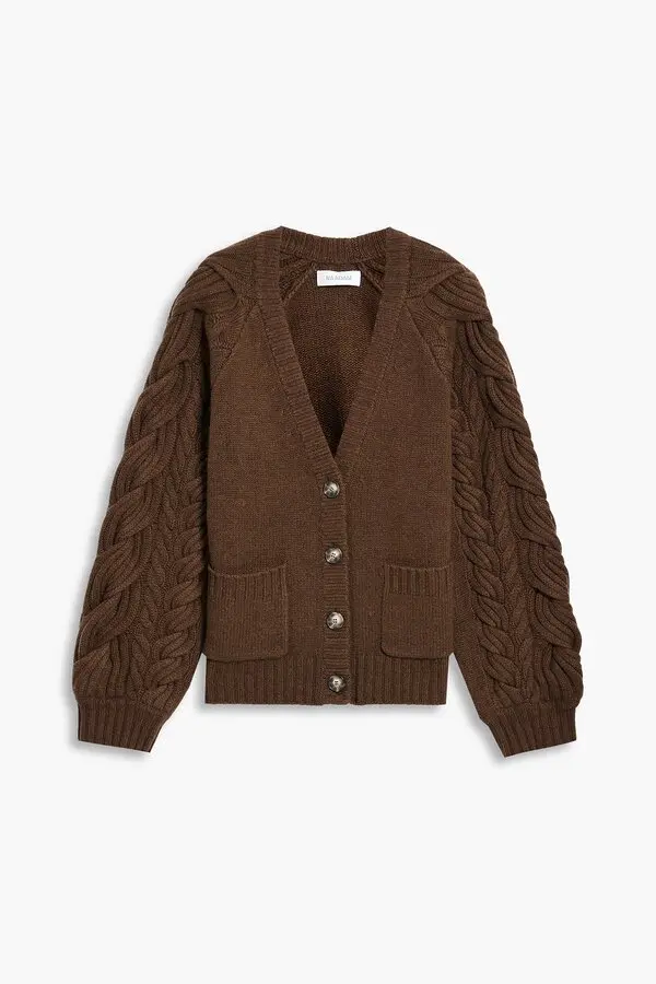 Naadam Cableknit Wool And Cashmereblend Cardigan
