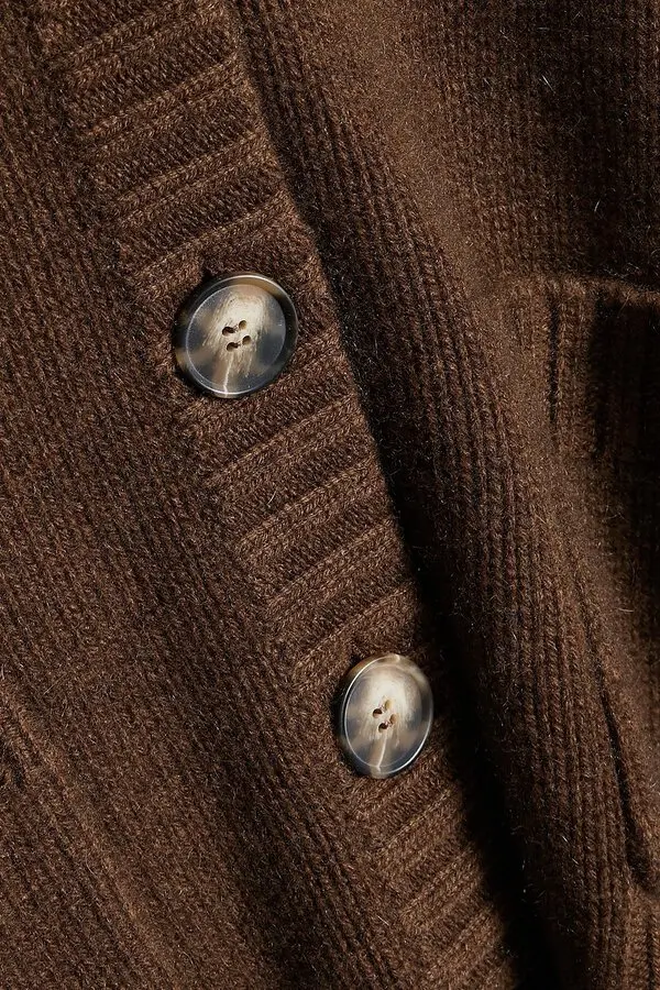 Naadam Cableknit Wool And Cashmereblend Cardigan