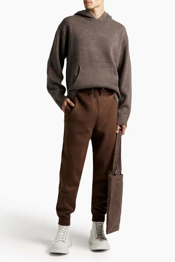 FRAME Woolblend Felt Sweatpants