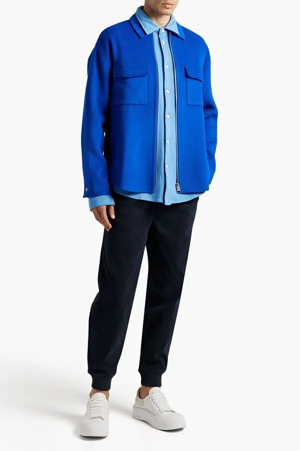 FRAME Tapered Lyocell-blend Twill Pants