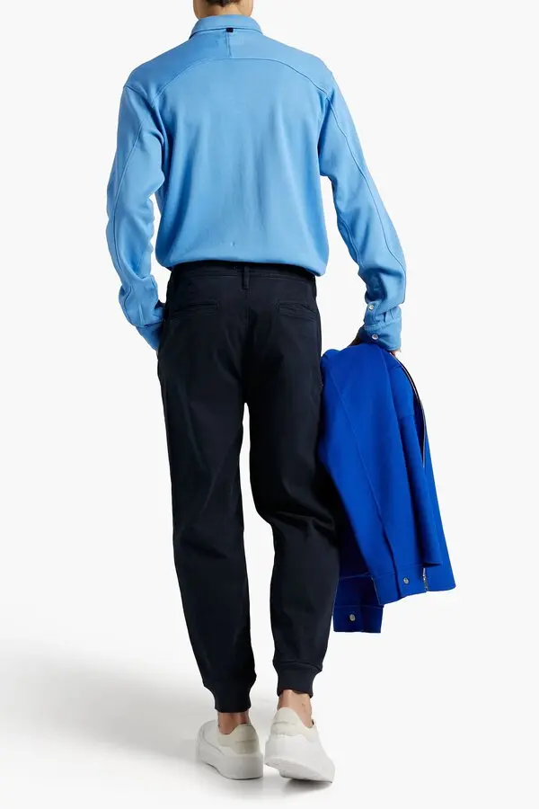 FRAME Tapered Lyocell-blend Twill Pants