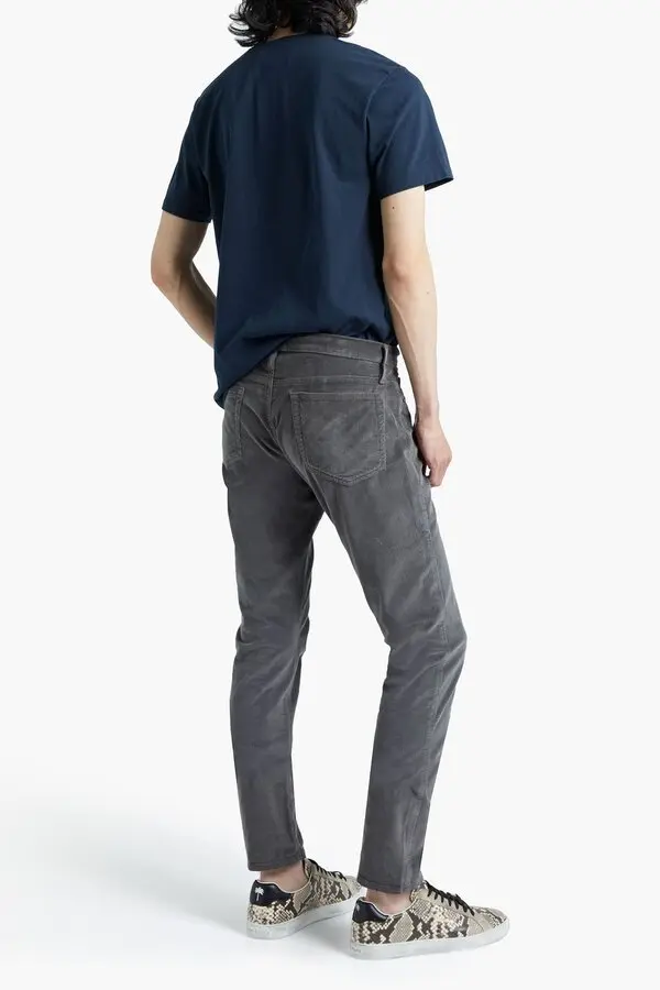 FRAME Embroidered Cottonjersey Tshirt