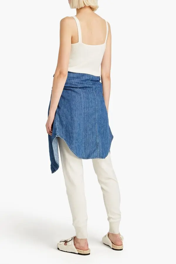 N.peal Ribbed Cashmere Tank