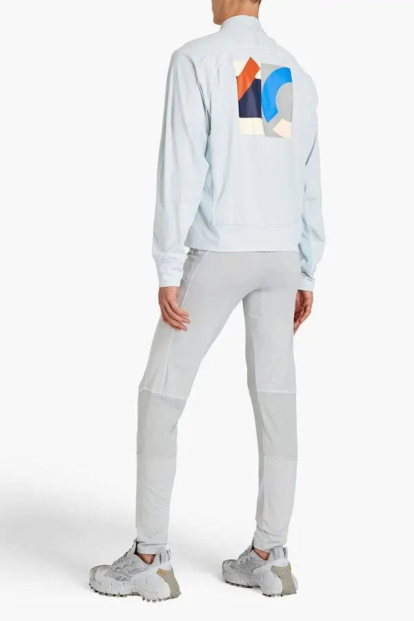 Kenzo Paneled Printed Stretch-polyamide Jacket