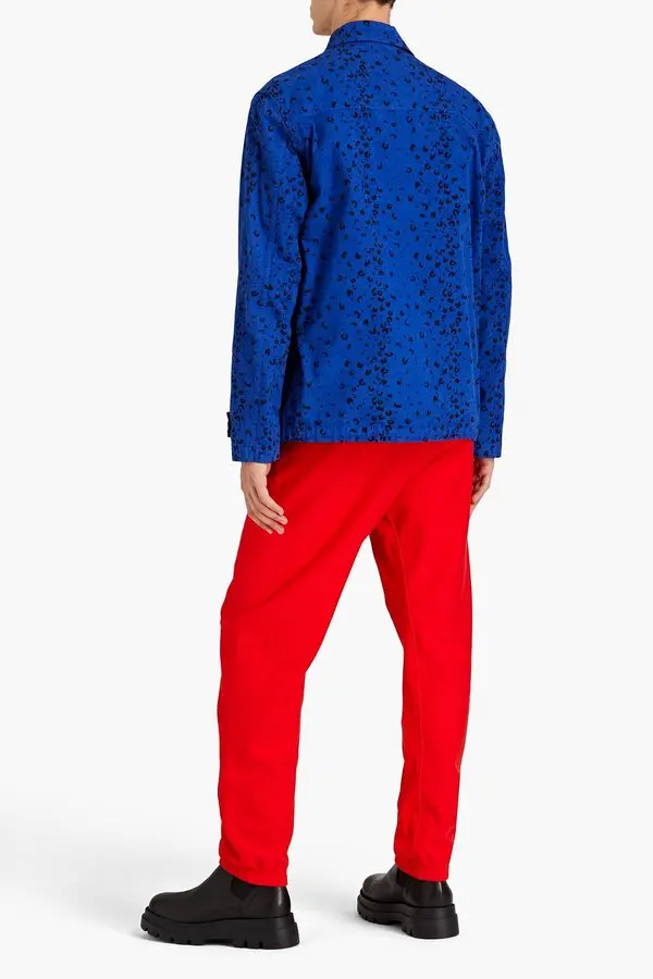 Kenzo Leopardprint Cotton Overshirt